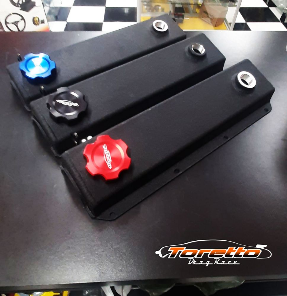 Toretto Drag Race - Tampa de Valvulas VW AP Preto Texturizado - Poke Parts