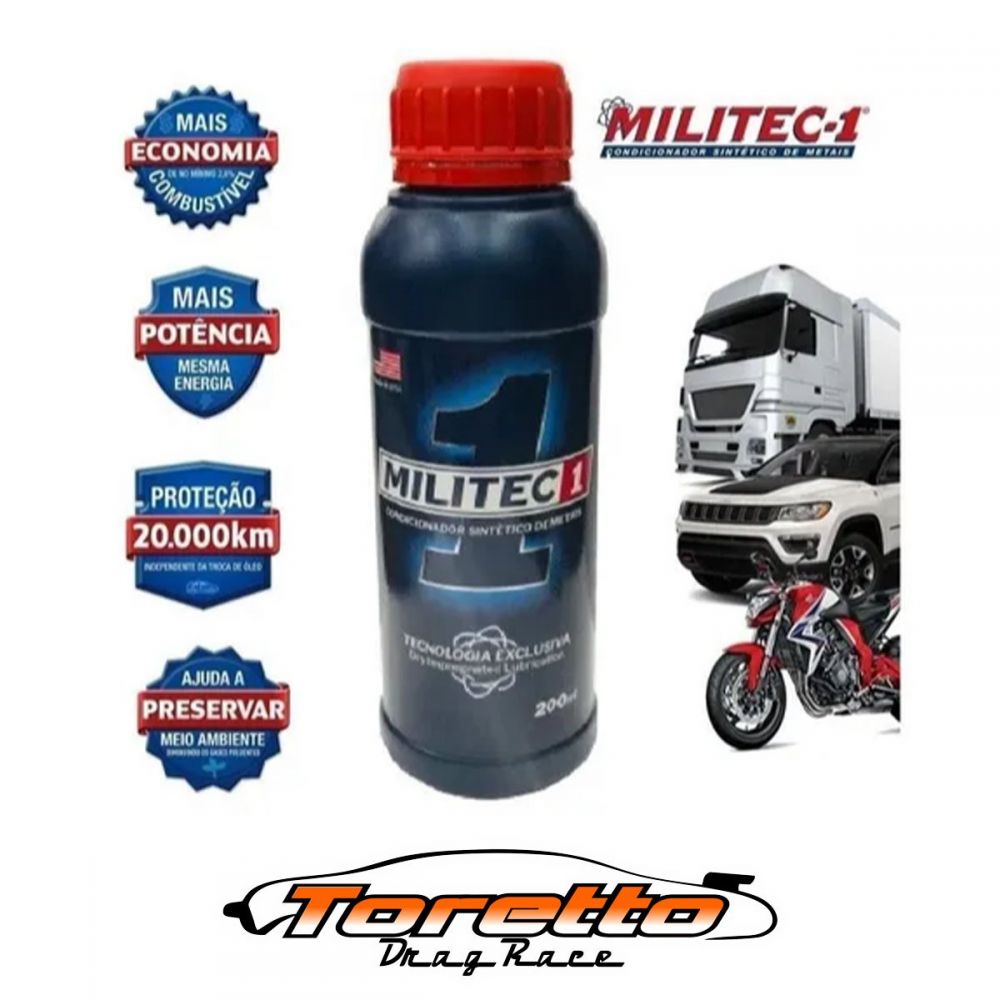 Toretto Drag Race - Militec-1 Condicionador de Metais - 200ml