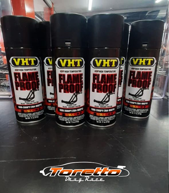 Toretto Drag Race - Spray Vht Flame Proof (Alta temperatura) 400ml
