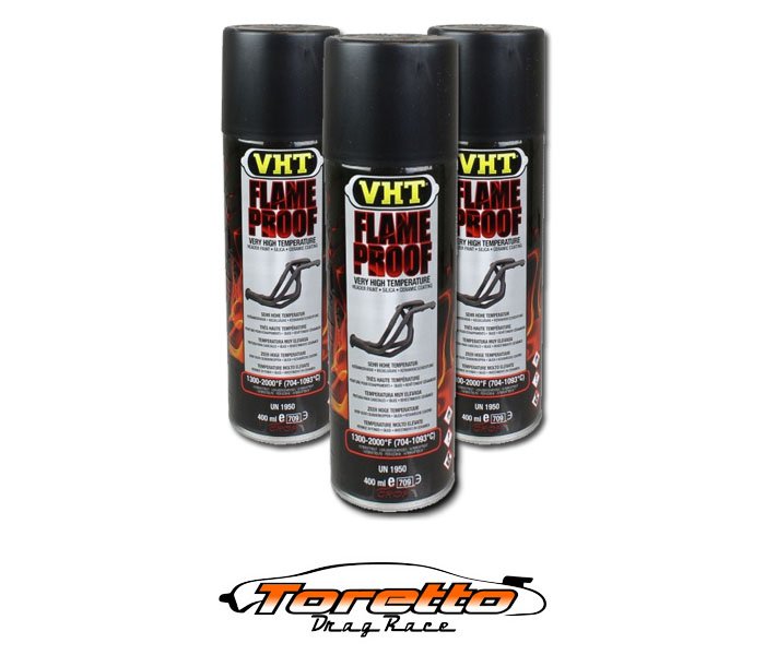 Toretto Drag Race - Spray Vht Flame Proof (Alta temperatura) 400ml